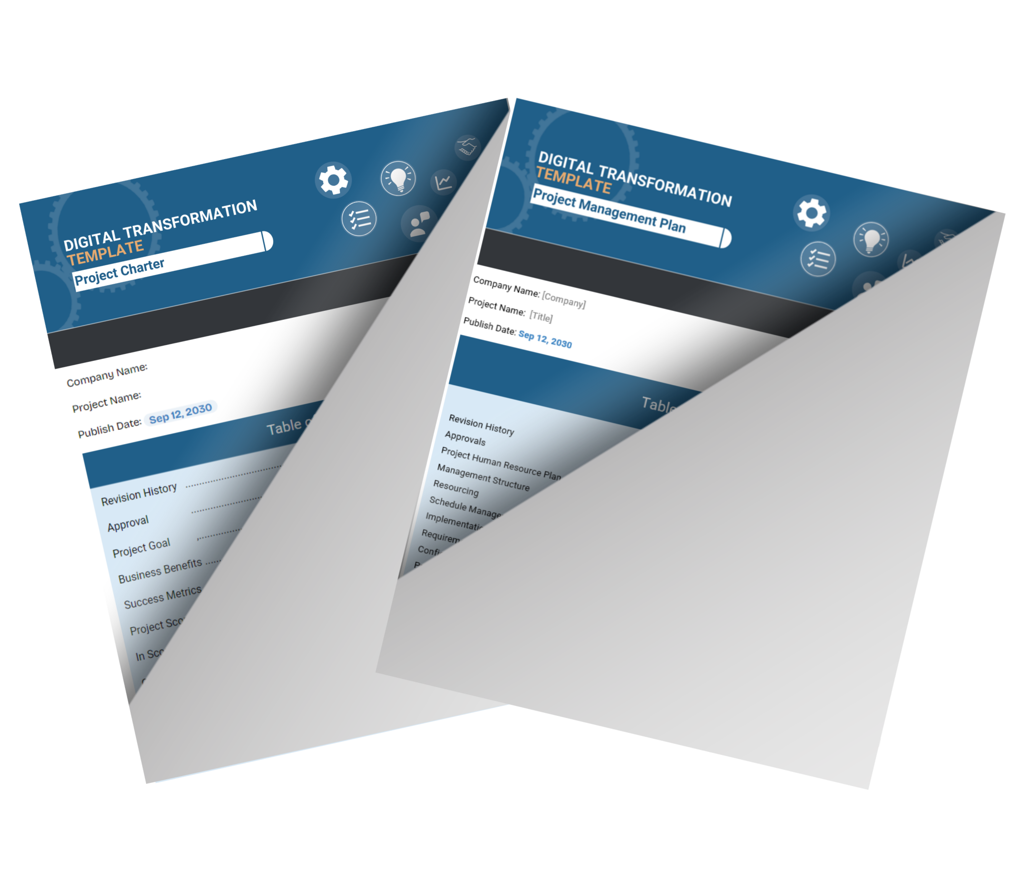 Project Charter & Management Plan Templates